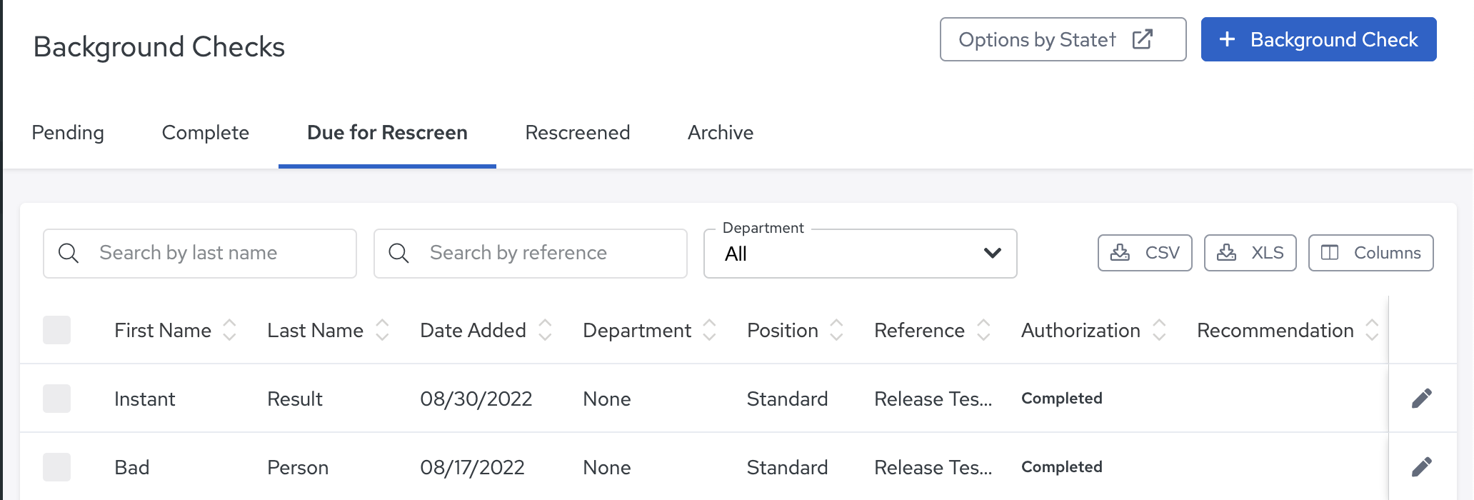 Rescreening Process – Protect My Ministry